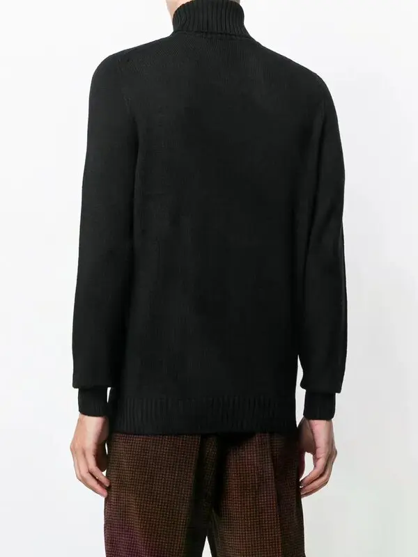 DRUMOHR Roll-neck Merino Wool Sweater