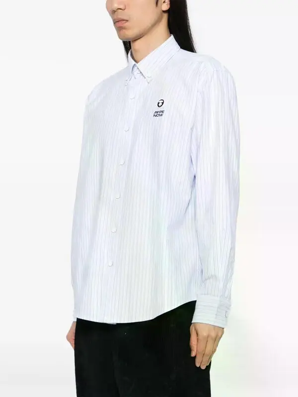 AAPE BY *A BATHING APE Logo-patch Shirt