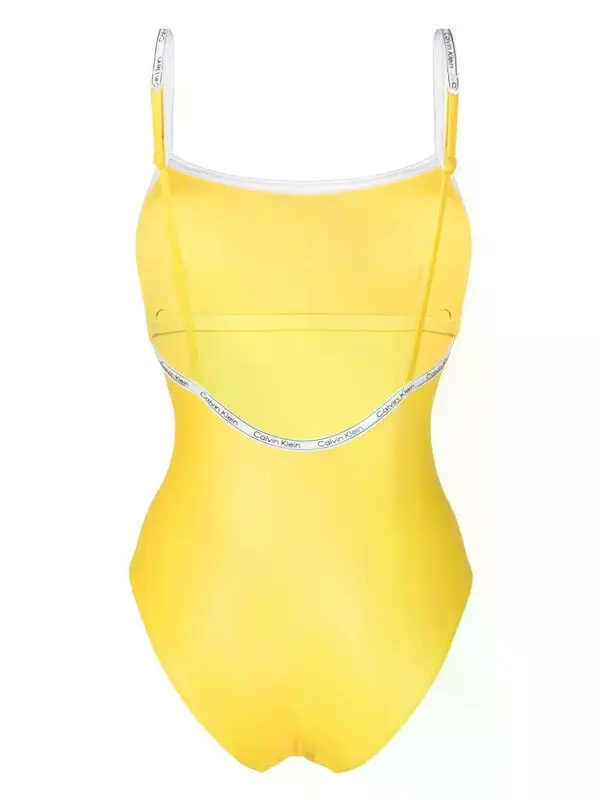Calvin Klein Logo-print Strap Swimsuit