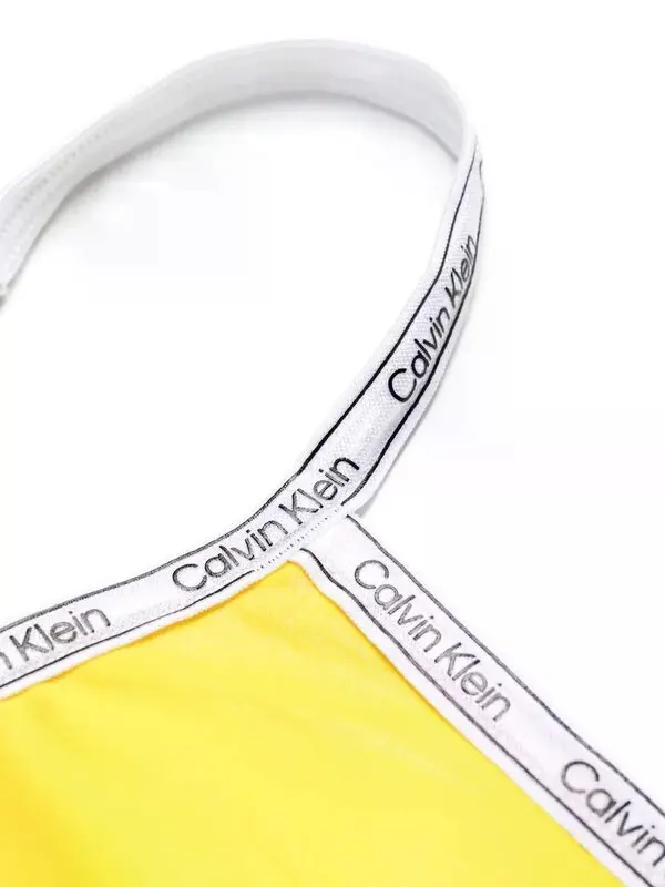 Calvin Klein Logo-print Strap Swimsuit