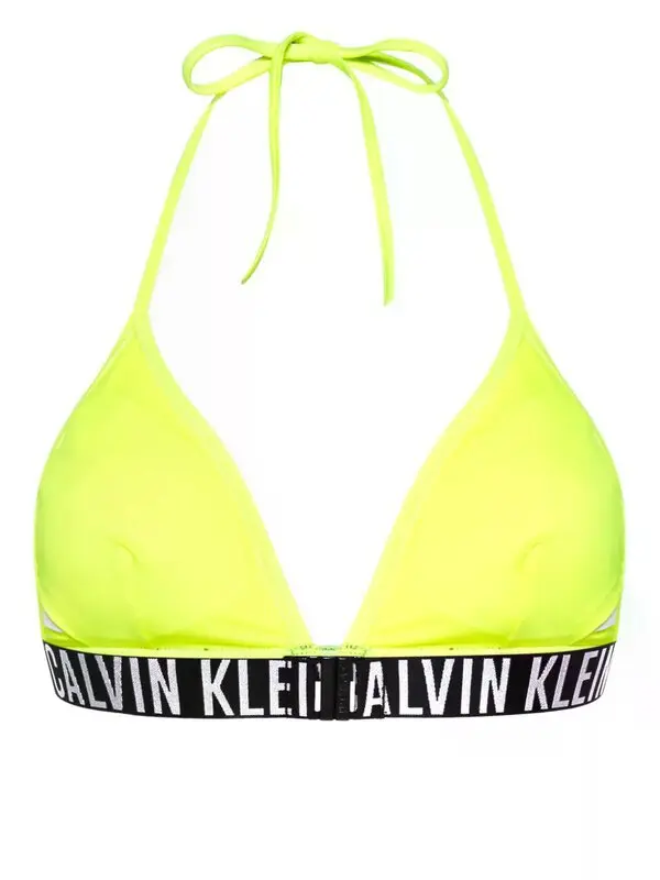 Calvin Klein Logo-underband Bikini Top