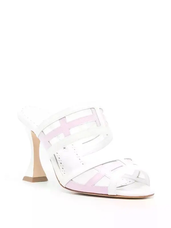 Manolo Blahnik 90mm Avespamu Peep-toe Sandals