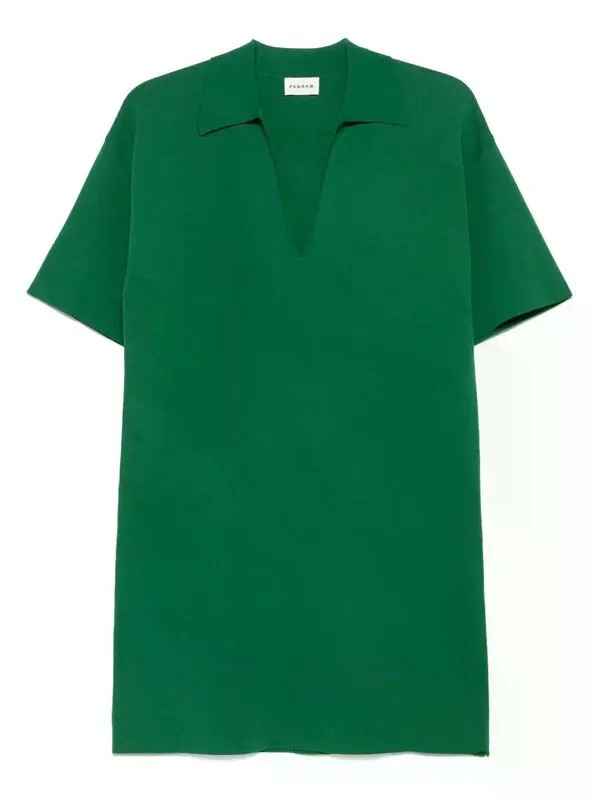 P.a.r.o.s.h Roma Mini Dress - Green