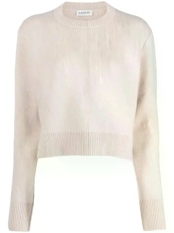 LANVIN Crew-neck Cropped Jumper