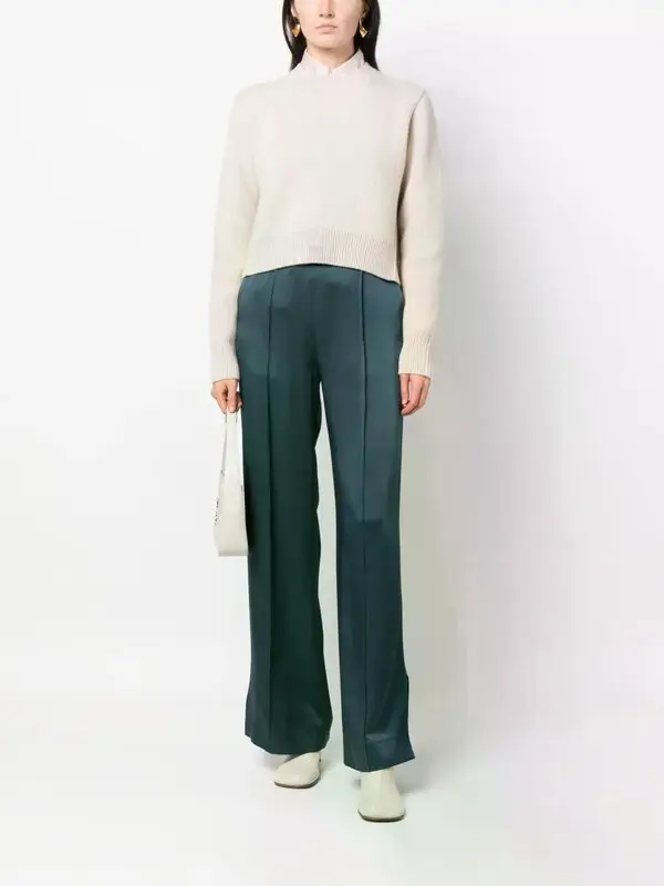 LANVIN Crew-neck Cropped Jumper