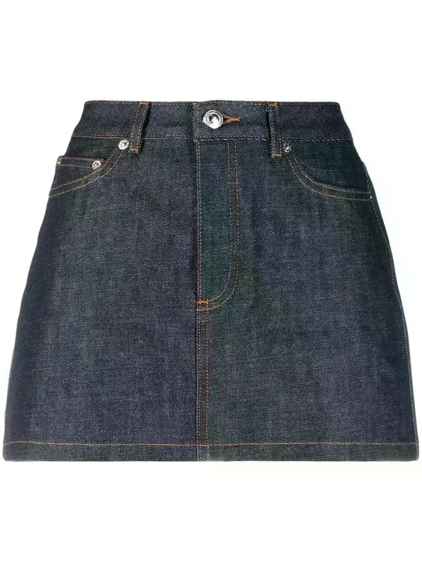 A.p.c. Denim Midi Skirt