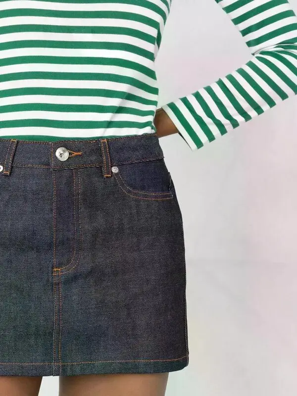 A.p.c. Denim Midi Skirt
