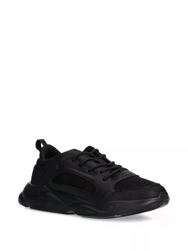 Hugo Mesh-paneled Sneakers - Black