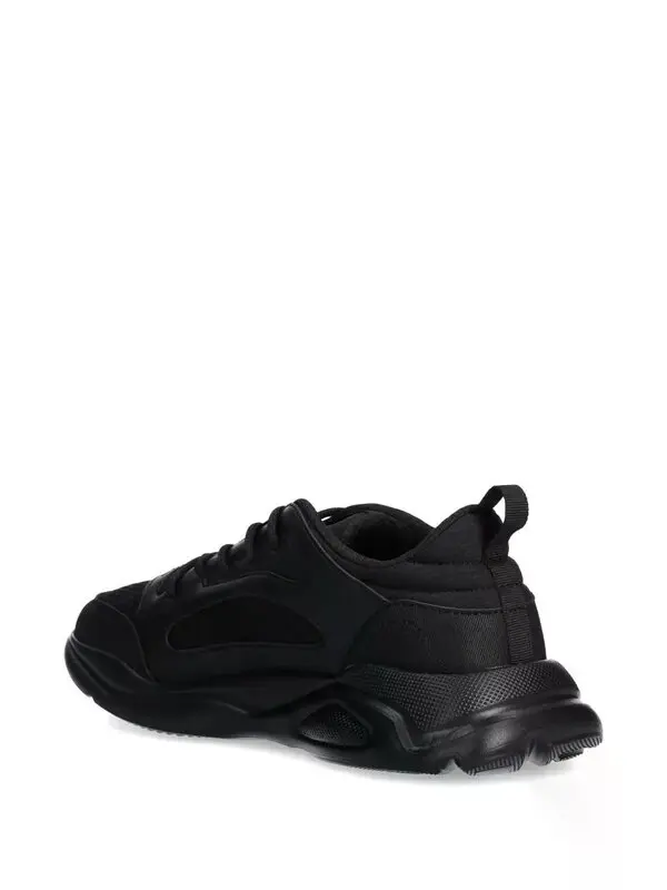 Hugo Mesh-paneled Sneakers - Black