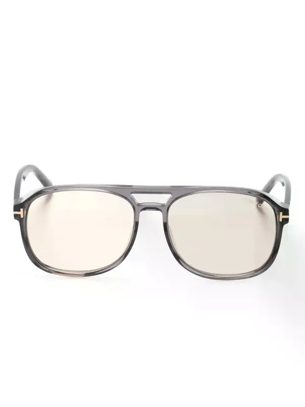 TOM FORD Pilot-frame Sunglasses - Grey