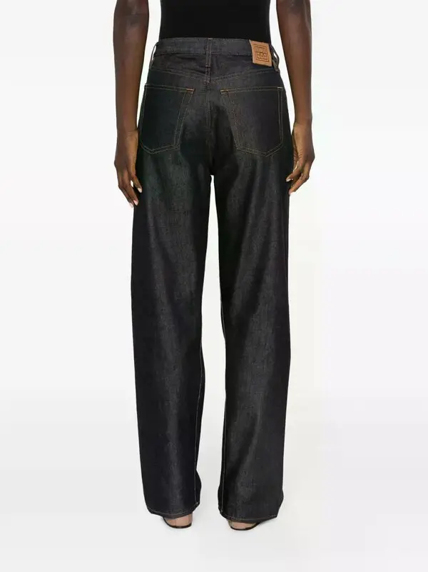 TOTEME Twisted Seam Straight-leg Jeans