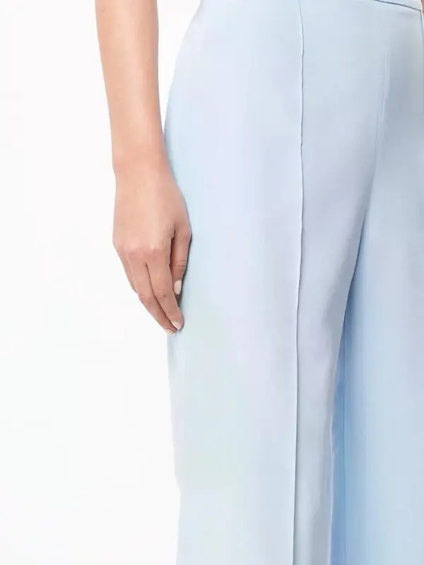 MACGRAW Peacock Flared Trousers - Blue