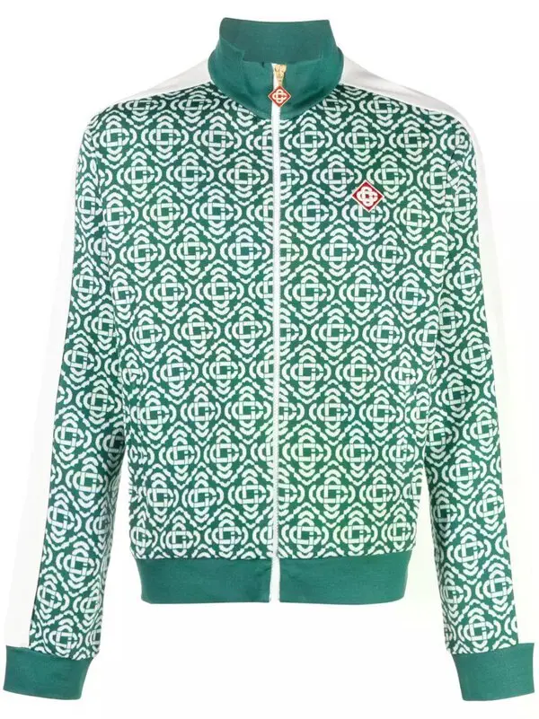 Casablanca Monogram Jacquard Track Jacket
