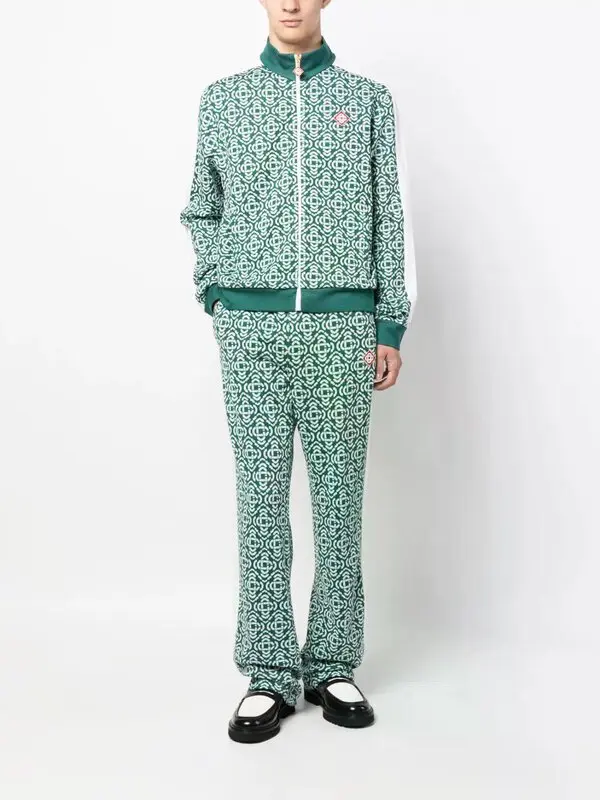 Casablanca Monogram Jacquard Track Jacket