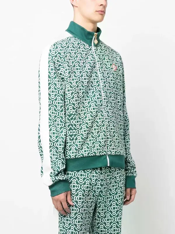 Casablanca Monogram Jacquard Track Jacket