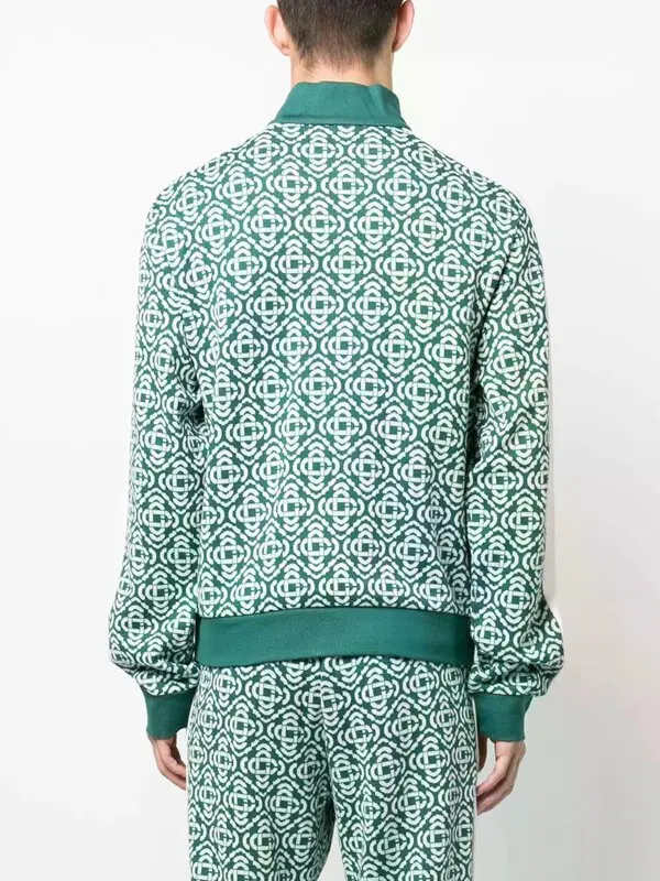 Casablanca Monogram Jacquard Track Jacket