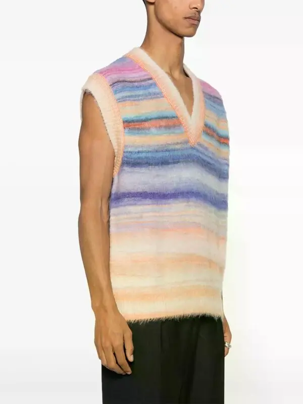 Missoni Striped V-neck Vest