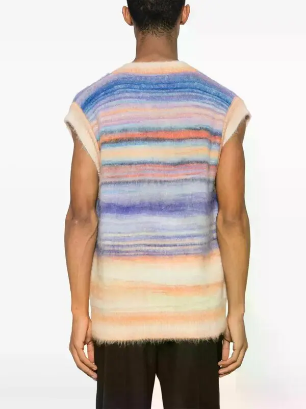 Missoni Striped V-neck Vest