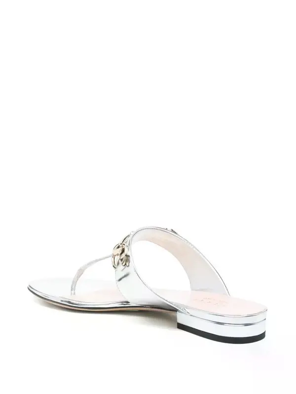 Gucci Horsebit Flap Sandals