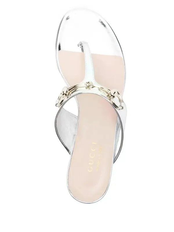 Gucci Horsebit Flap Sandals
