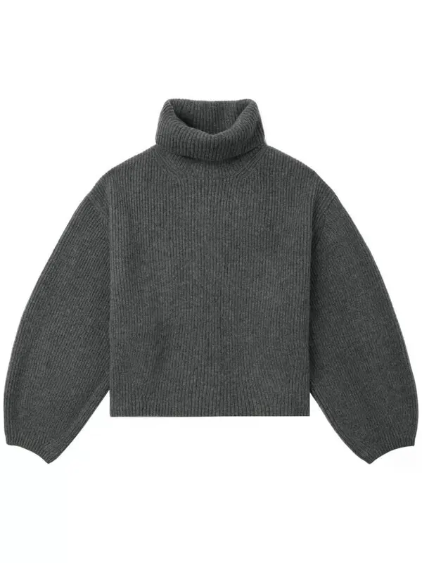TOTEME Roll-neck Wool-blend Sweater