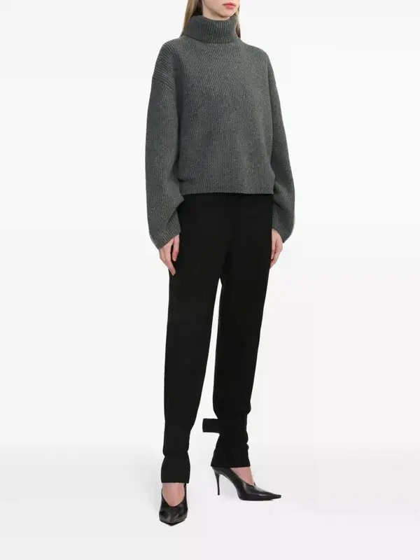 TOTEME Roll-neck Wool-blend Sweater