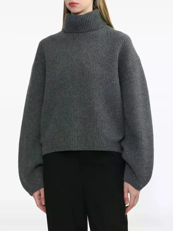 TOTEME Roll-neck Wool-blend Sweater