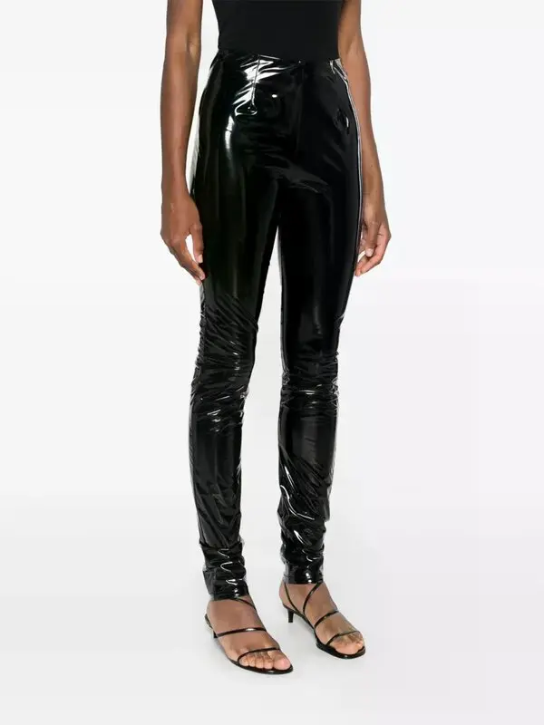 Patrizia Pepe Vinyl Leggings