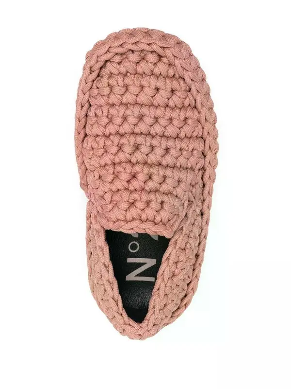 N°21 Knitted Slip-on Sneakers