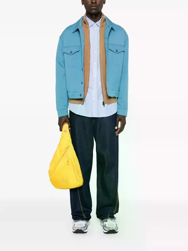 Moschino High-neck Layered Jacket