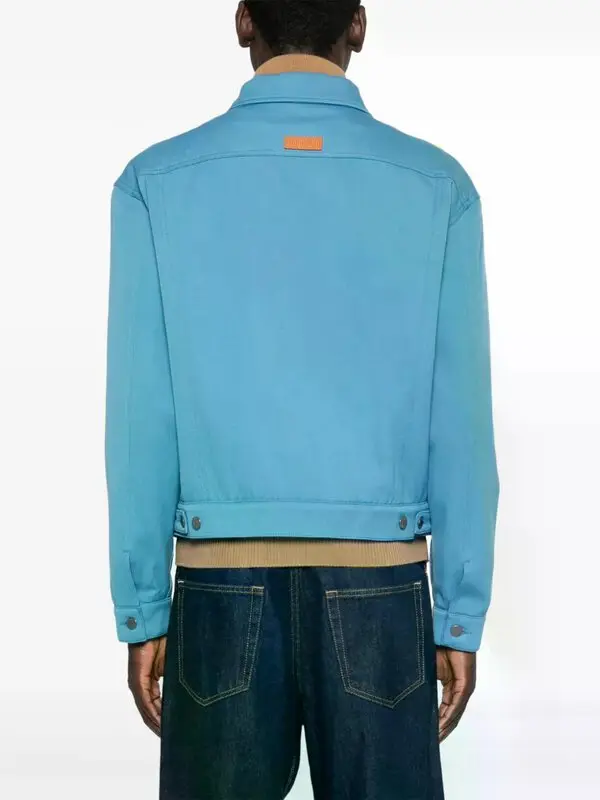 Moschino High-neck Layered Jacket