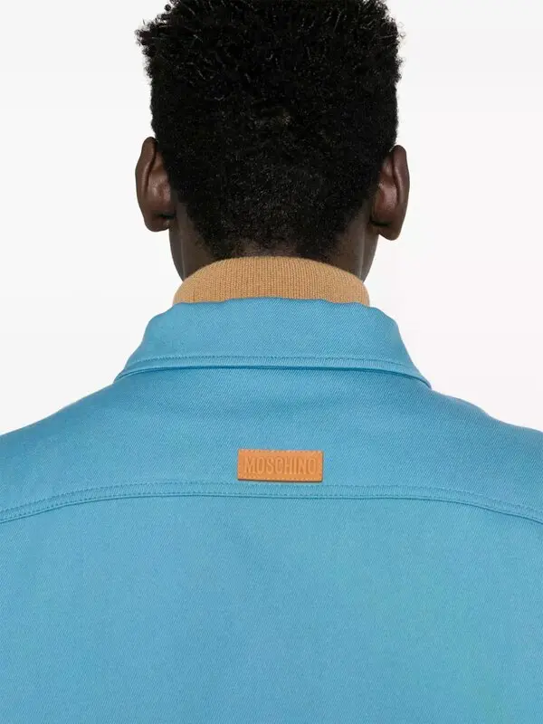 Moschino High-neck Layered Jacket