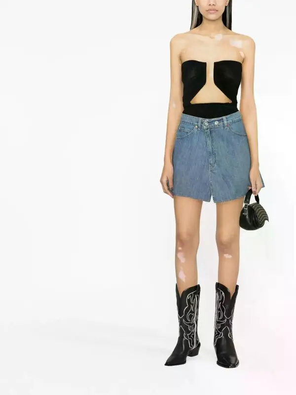 Our Legacy Medium-wash Denim Skirt