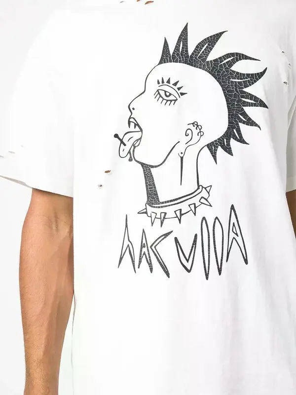 HACULLA. Hac Punk Cotton T-shirt