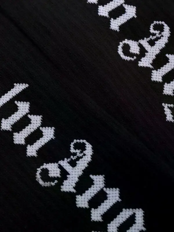 Palm Angels Intarsia-logo Socks