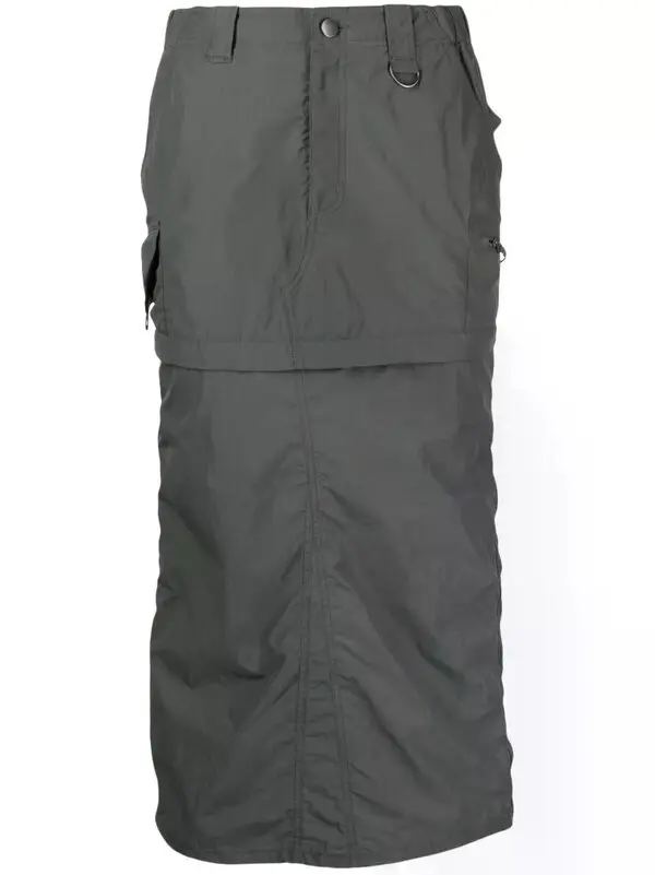 Goen.j Detachable-panel Cargo Skirt