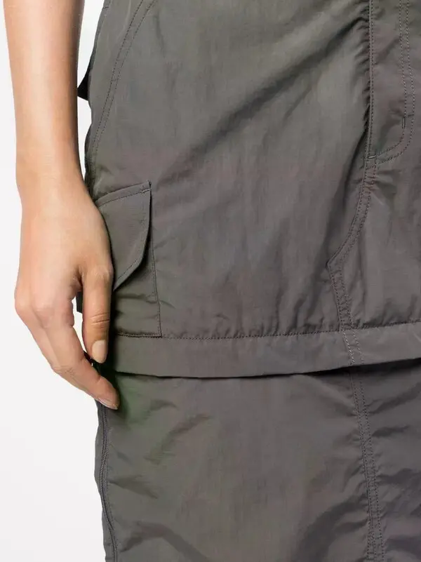 Goen.j Detachable-panel Cargo Skirt