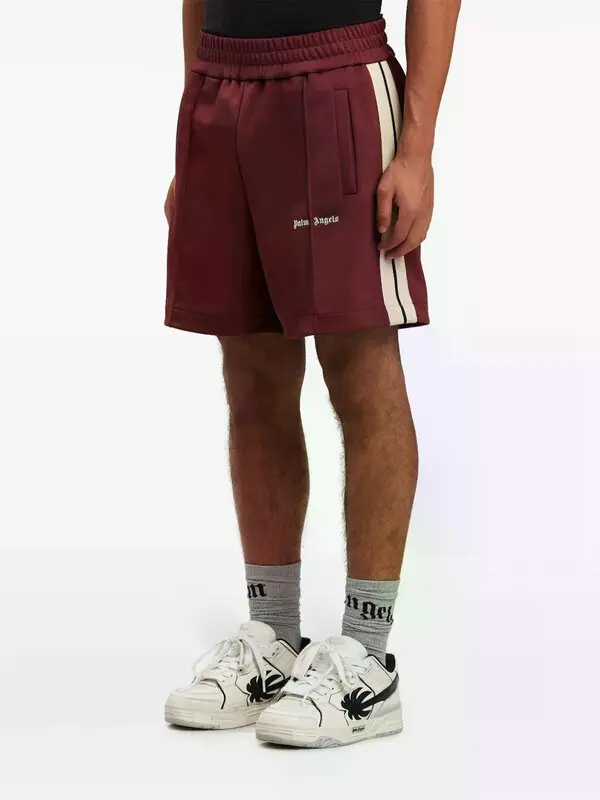 Palm Angels Logo Track Shorts