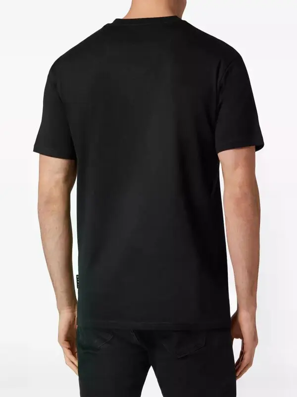 Philipp Plein Logo-print V-neck T-shirt