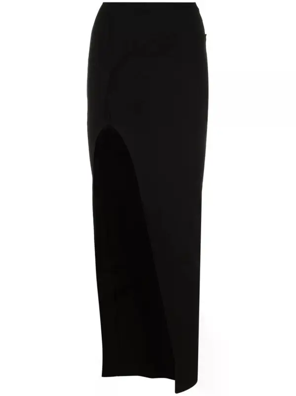 Rick Owens Panelled Midi Skirt