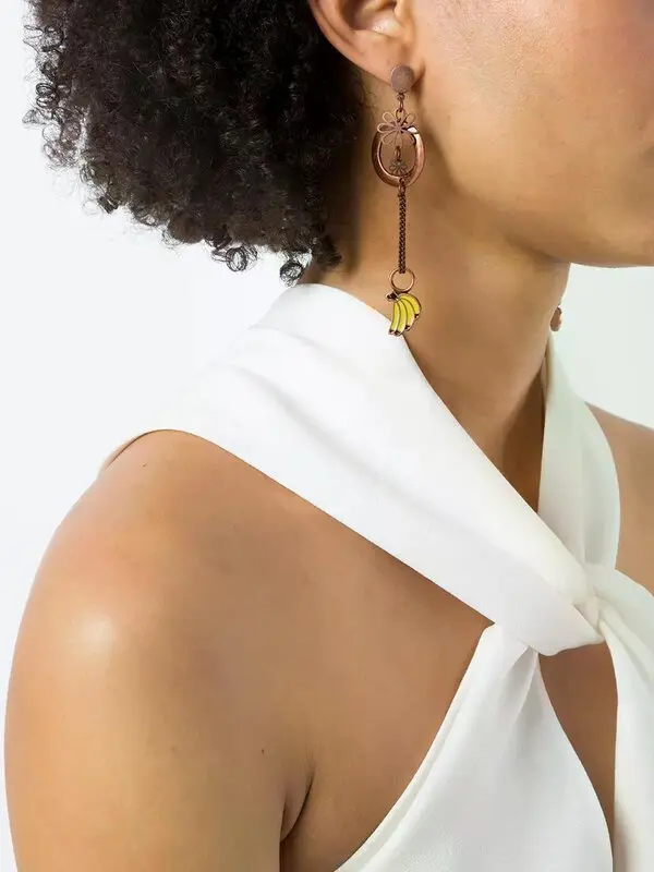 AMIR SLAMA Fruit Embellished Earrings