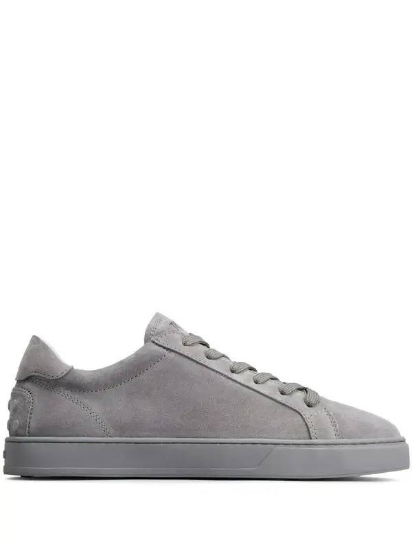 TOD'S Panelled Suede Sneakers - Grey