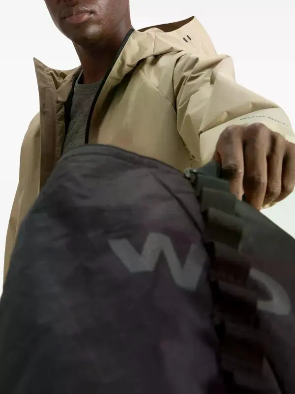 Woolrich Zip-up Hooded Jacket - Neutrals