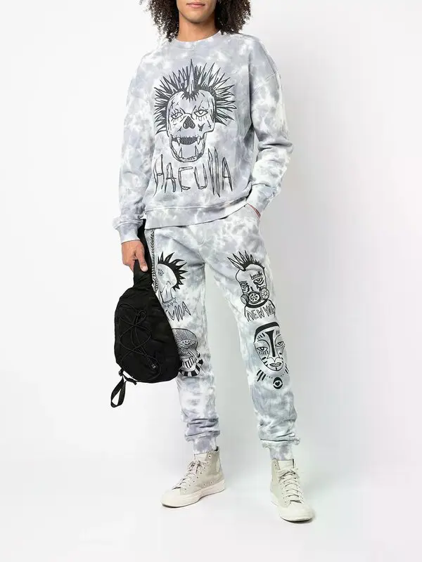HACULLA. Spike Head Print Sweater