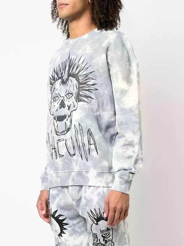 HACULLA. Spike Head Print Sweater