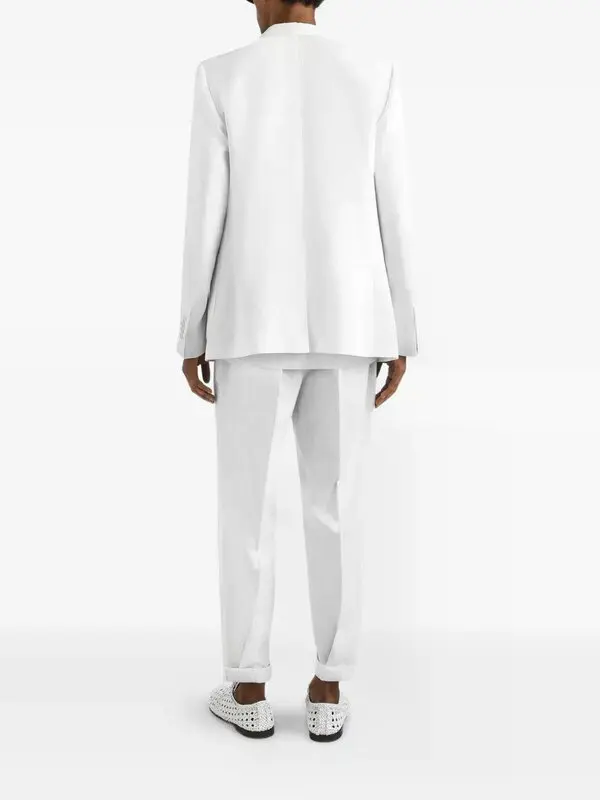 Dolce & Gabbana Linen Tapered Trousers