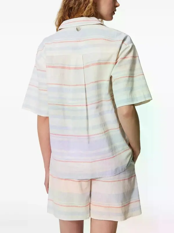 TWINSET Striped Short-sleeve Shirt