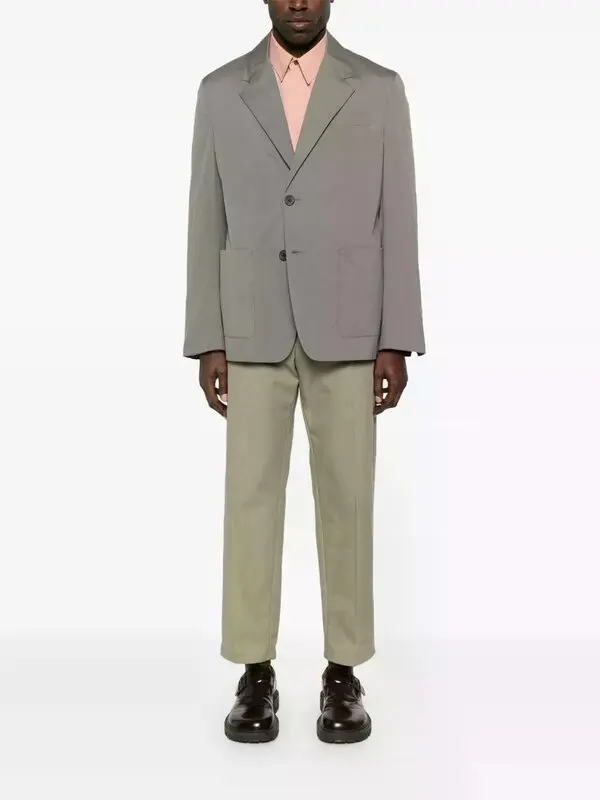 Prada Single-breasted Blazer - Grey
