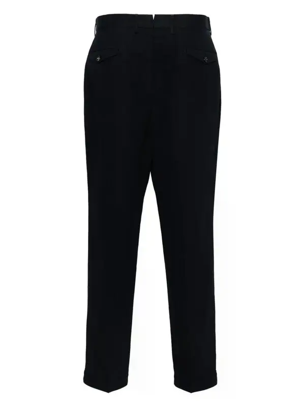 DELL'OGLIO Mid-rise Twill Chinos
