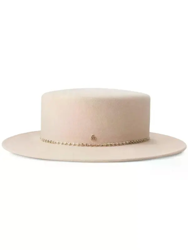 MAISON MICHEL Kiki Hat - Neutrals